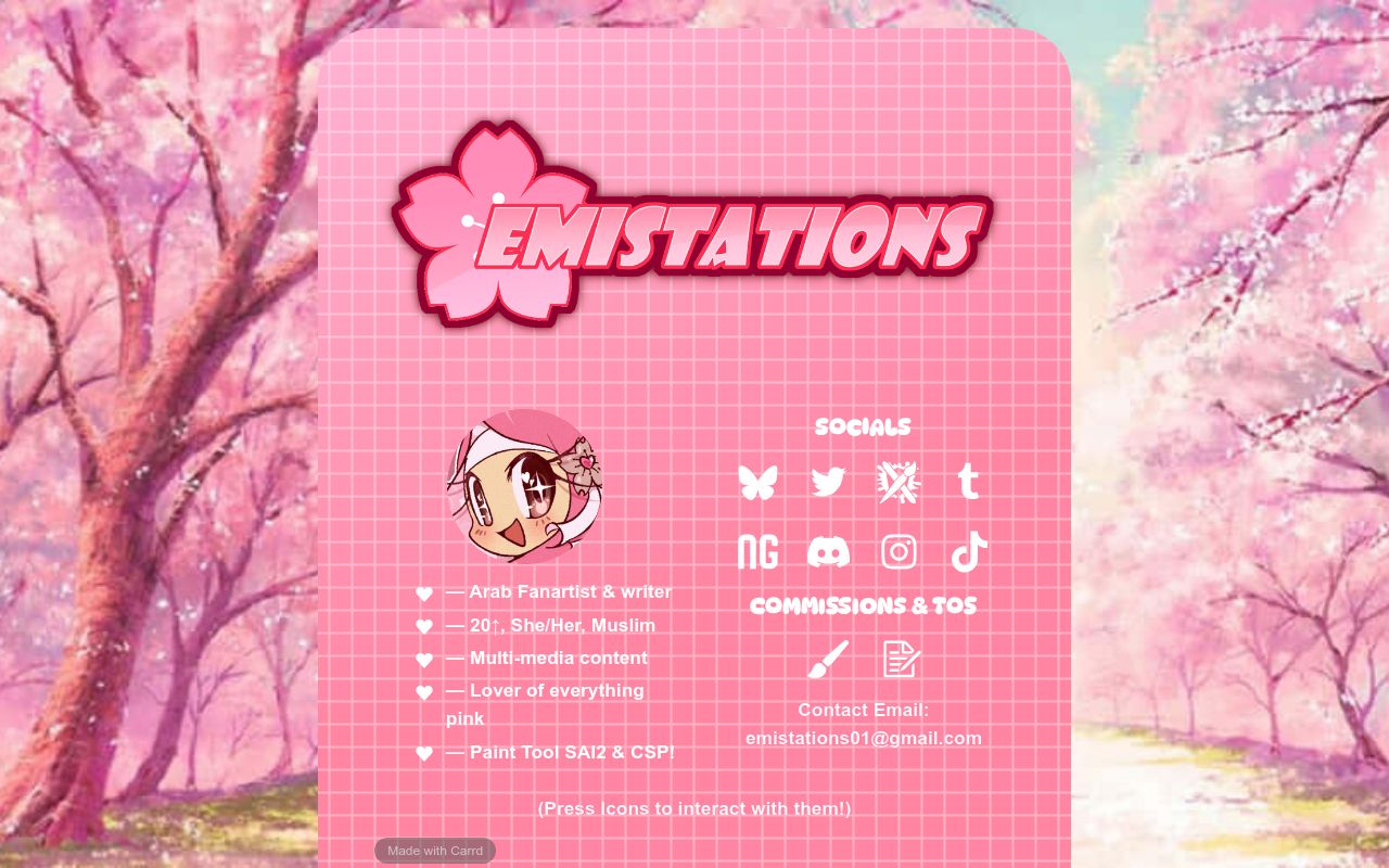 Emi's way past cool portfolio thingy